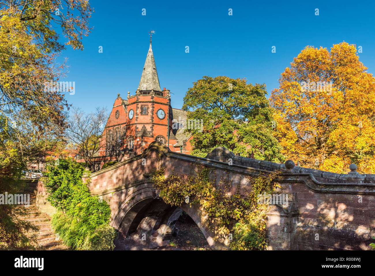 The Lyceum Hall, Port Sunlight, Wirral, Merseyside Stock Photo - Alamy