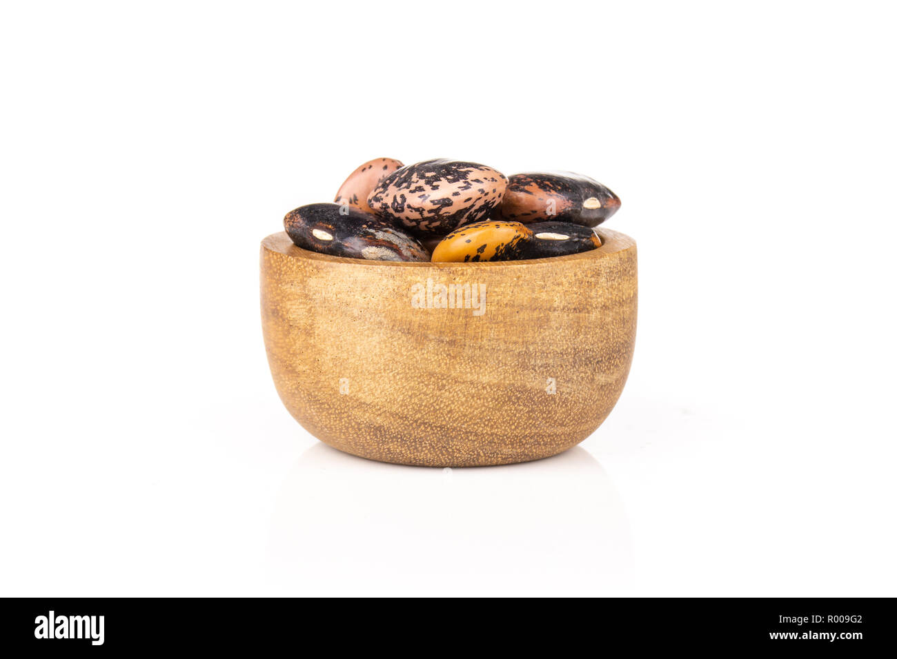 Lot of whole speckled colored butter beans painted lady scarlet runner ...