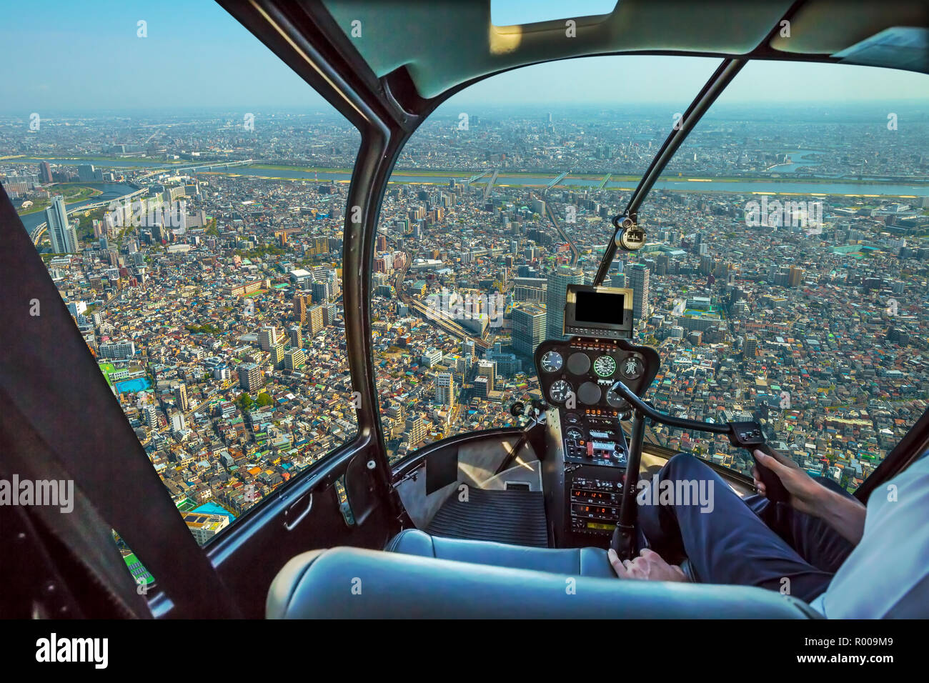 Inside the helicopter hi-res stock photography and images - Alamy