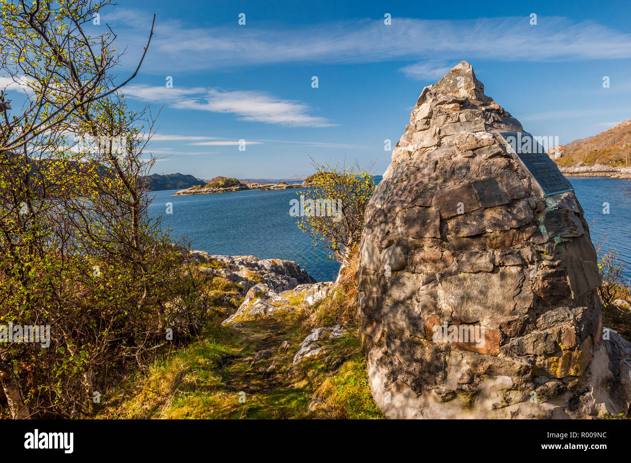 Prince’s cairn loch nan uamh hi-res stock photography and images - Alamy