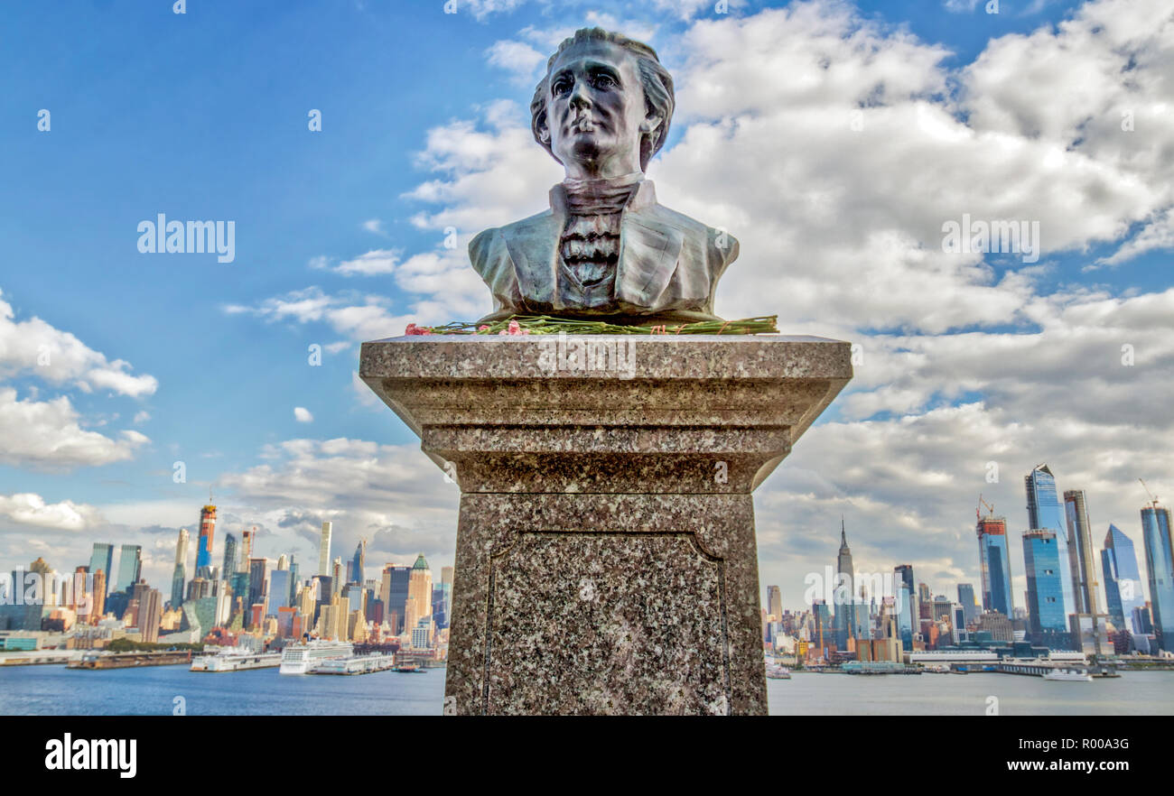 Aaron burr and alexander hamilton hi-res stock photography and images ...