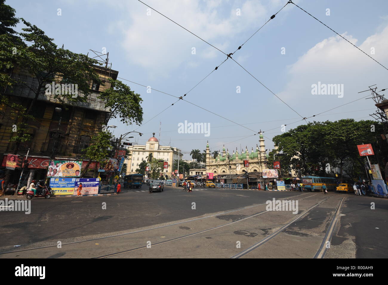 Chowringhee Square, Esplanade, Kolkata, India Stock Photo - Alamy
