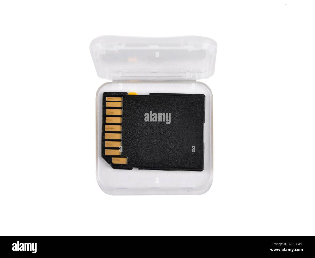 Memory chip on white background Stock Photo - Alamy