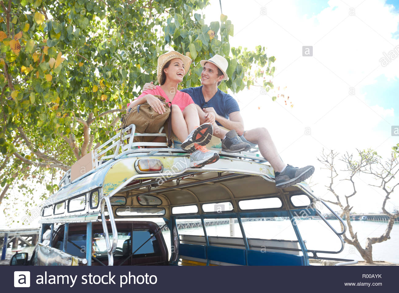 Bus Roof High Resolution Stock Photography and Images - Alamy