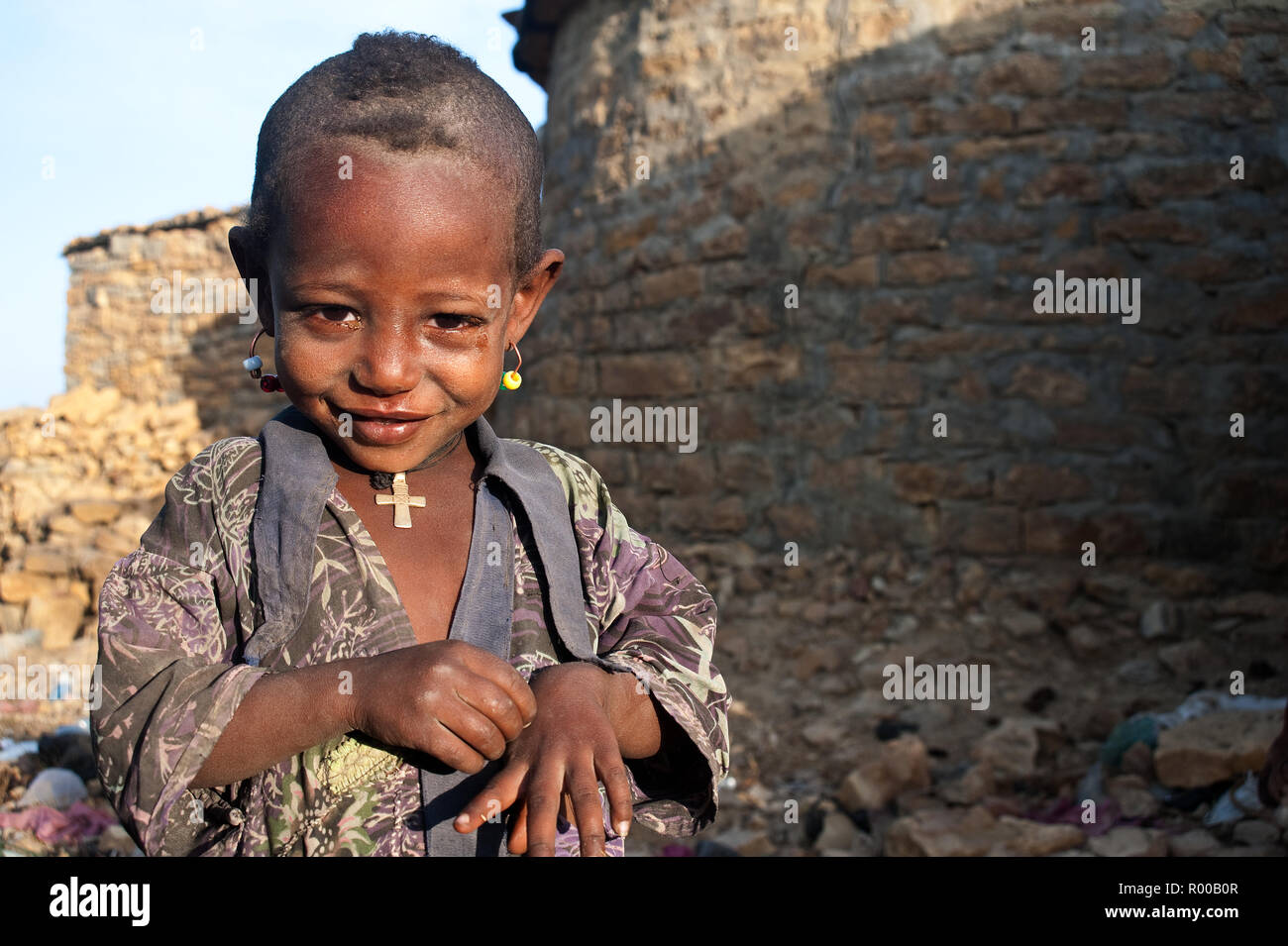 Girl belonging to the Agow people ( Ethiopia Stock Photo - Alamy