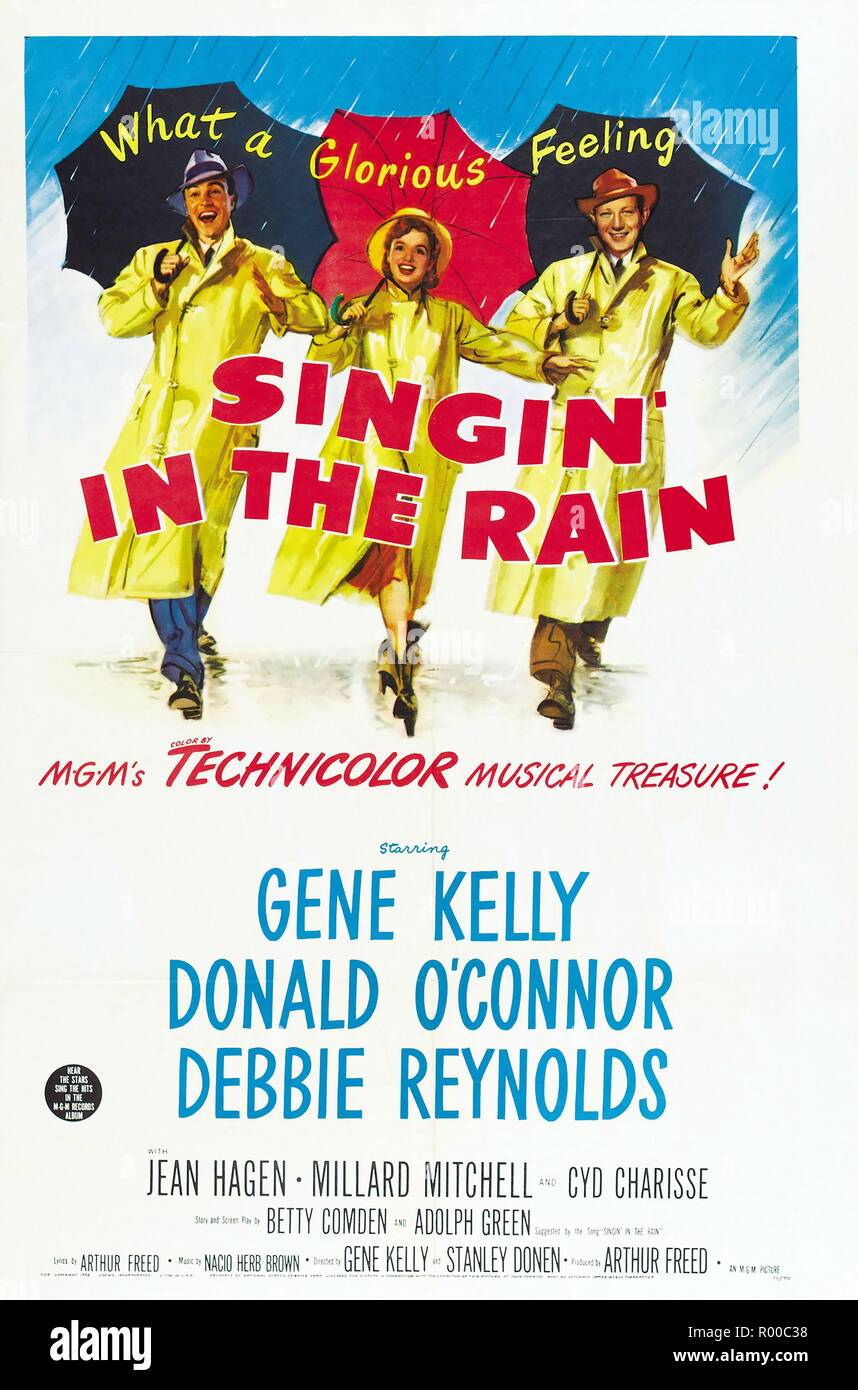 Singin' in the Rain Year : 1952 USA Director : Stanley Donen, Gene ...
