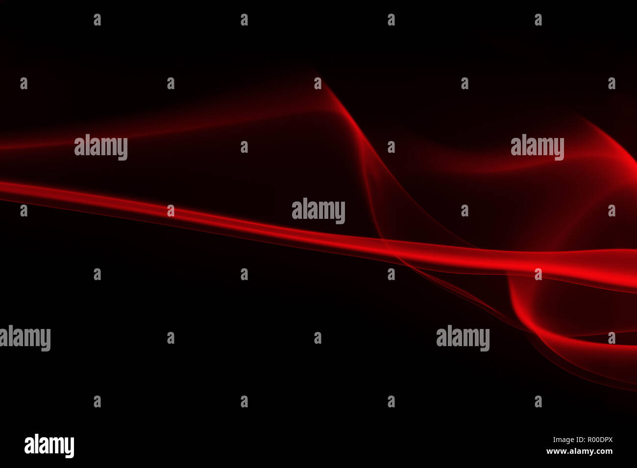 Red smoke abstract on black background. fire design Stock Photo - Alamy