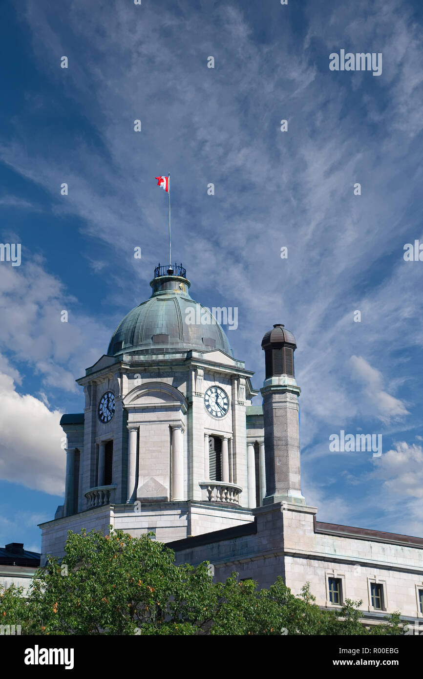Quebec city rooftop hi-res stock photography and images - Alamy