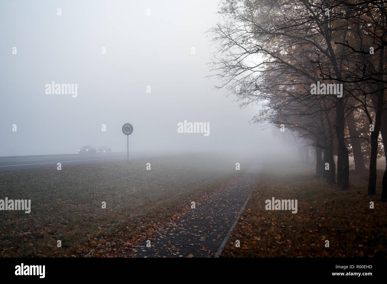 Ground fog sunrise hi-res stock photography and images - Alamy