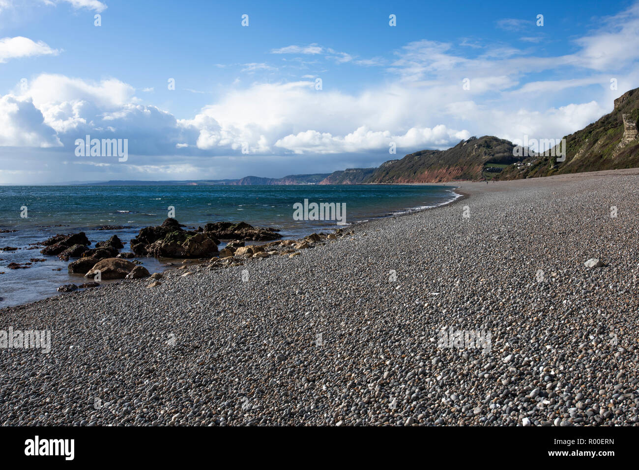 Branscombe Beach near Seaton in Devon in South England Stock Photo - Alamy