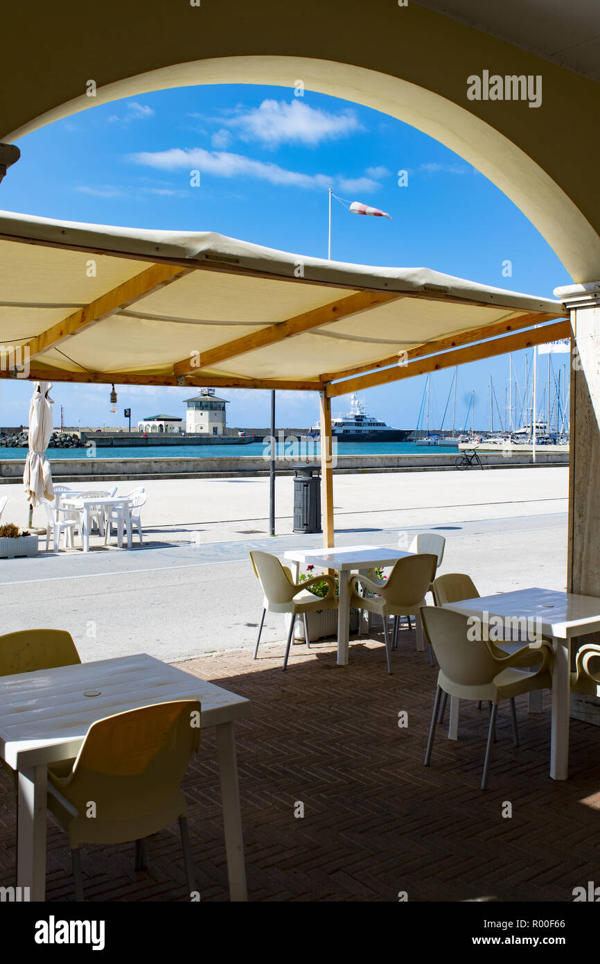 turistic port of Ostia at Rome Stock Photo - Alamy