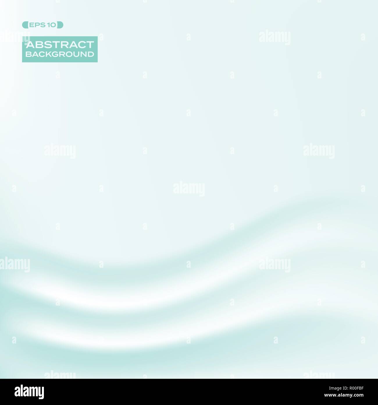 Abstract of clear green mint paper background. Illustration vector ...