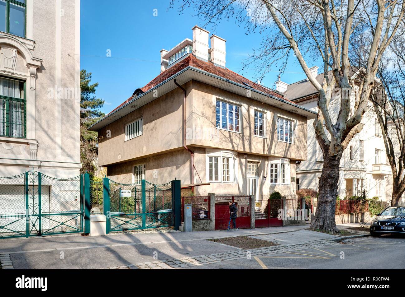 Wien, Villa Lannerstraße 14 von Robert Oerley Stock Photo - Alamy