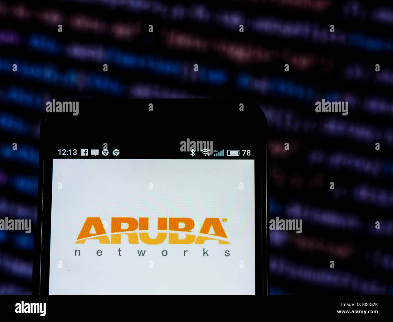 Aruba networks logo hi-res stock photography and images - Alamy