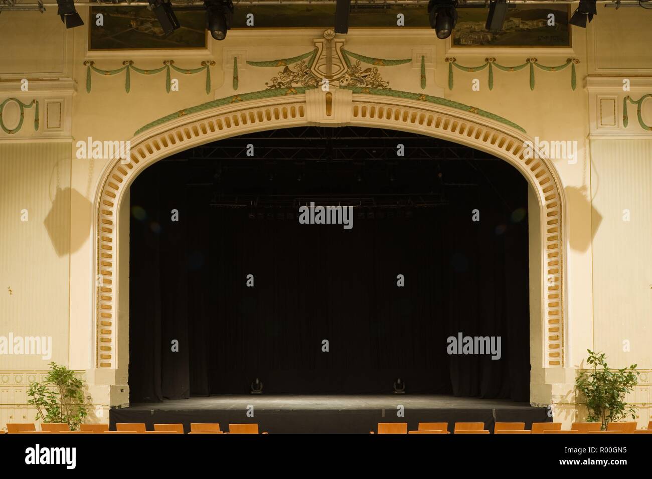 Wien, Jugendstiltheater Am Steinhof von Otto Wagner, 1907 - Vienna, Art ...