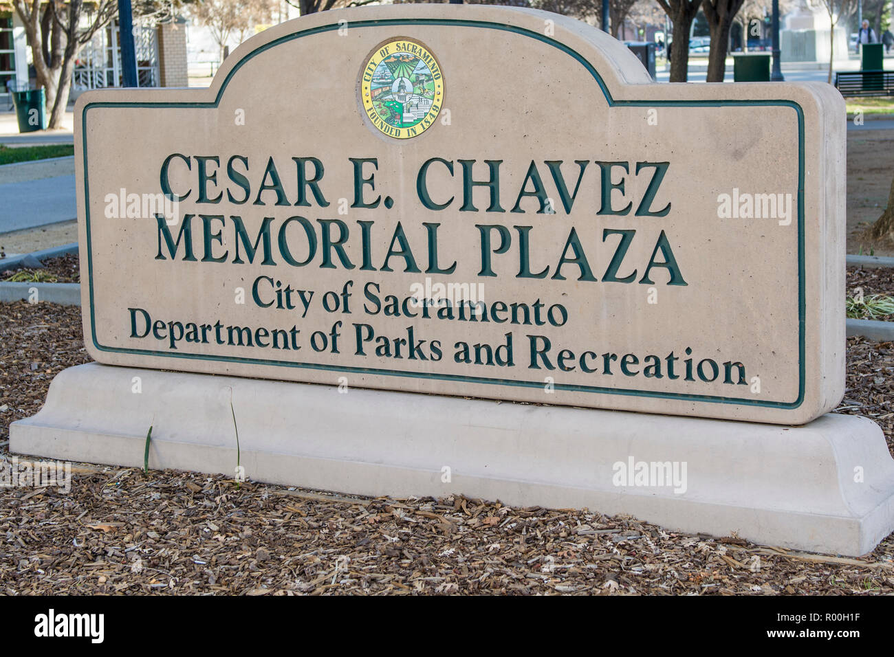 E cesar chavez street hi-res stock photography and images - Alamy