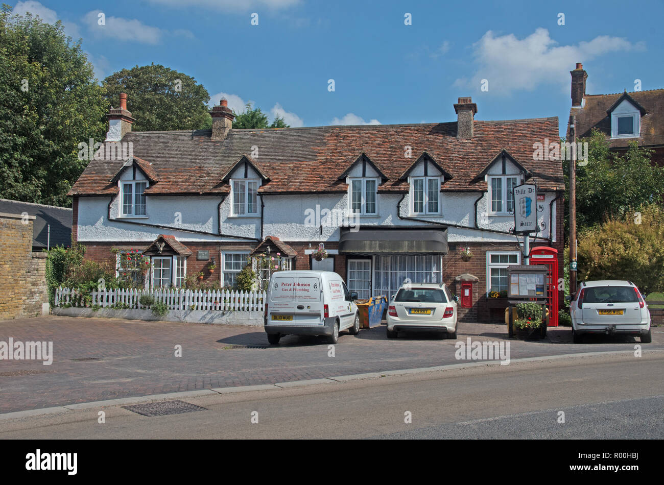Sarre Cottage of St John Kent Stock Photo - Alamy