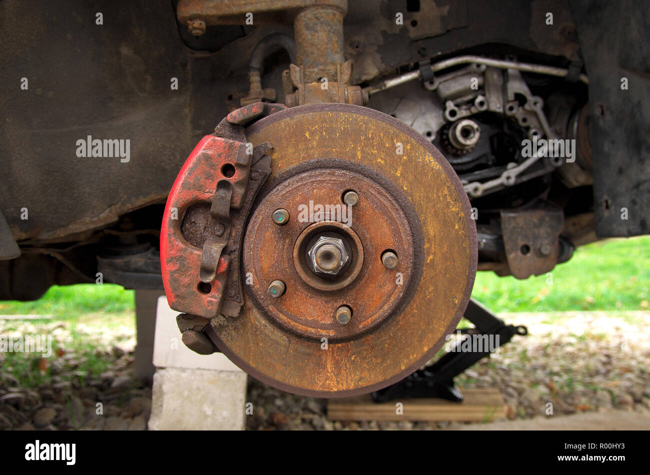Car Rotor Rust