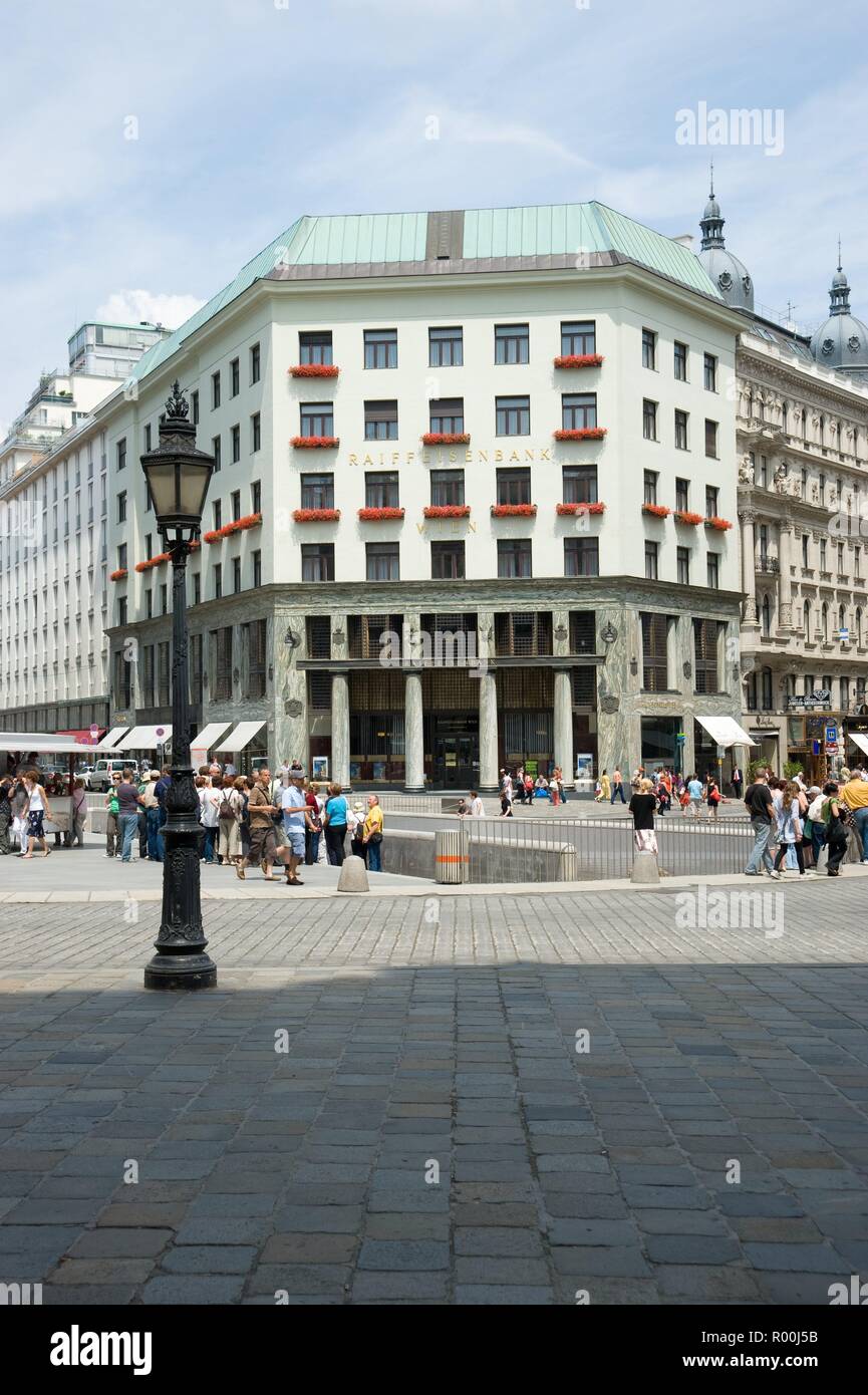 Wien, Michaelerplatz, Loos-Haus - Vienna, Michaelerplatz, House by ...