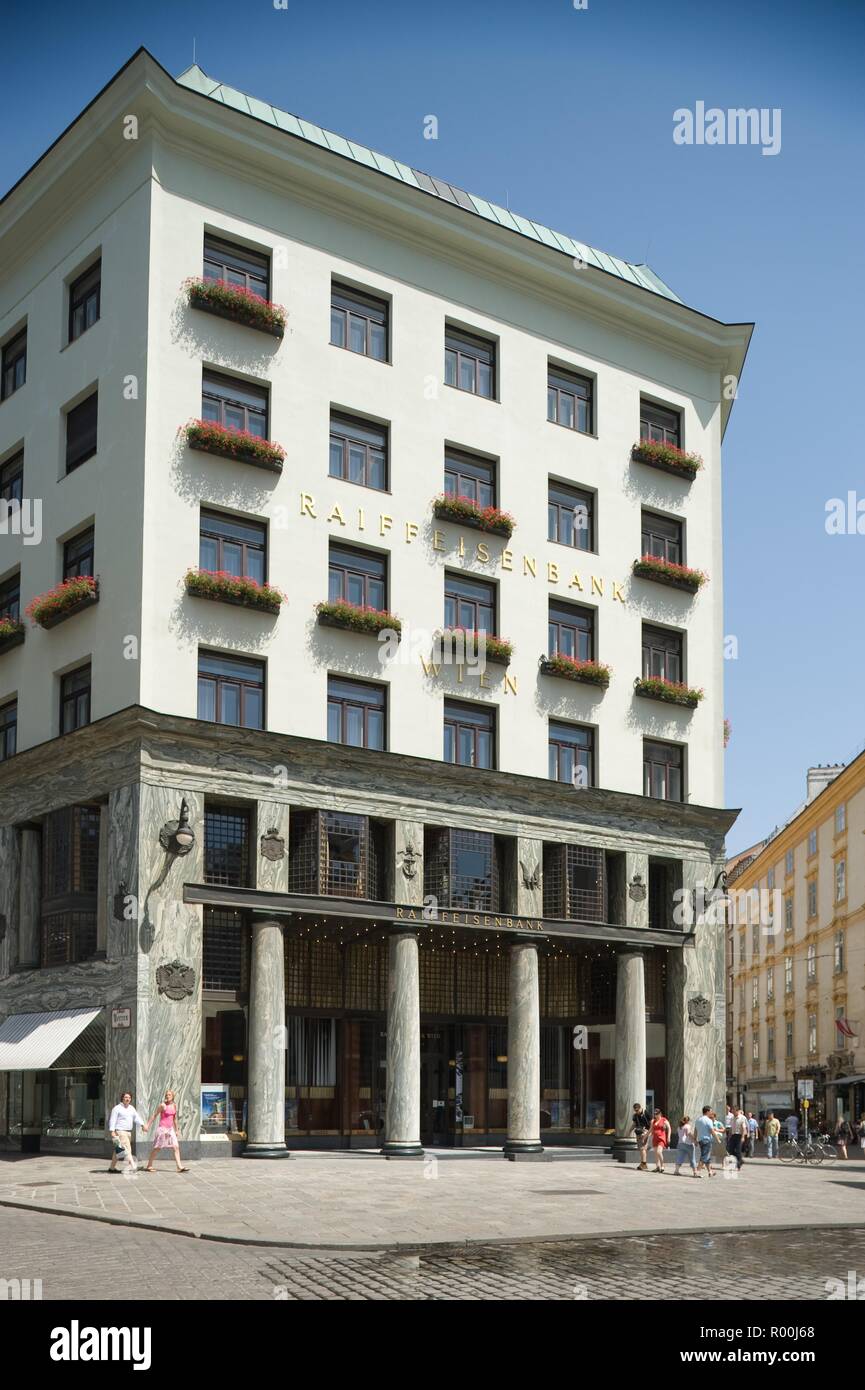 Wien, Michaelerplatz, Loos-Haus - Vienna, Michaelerplatz, House by ...