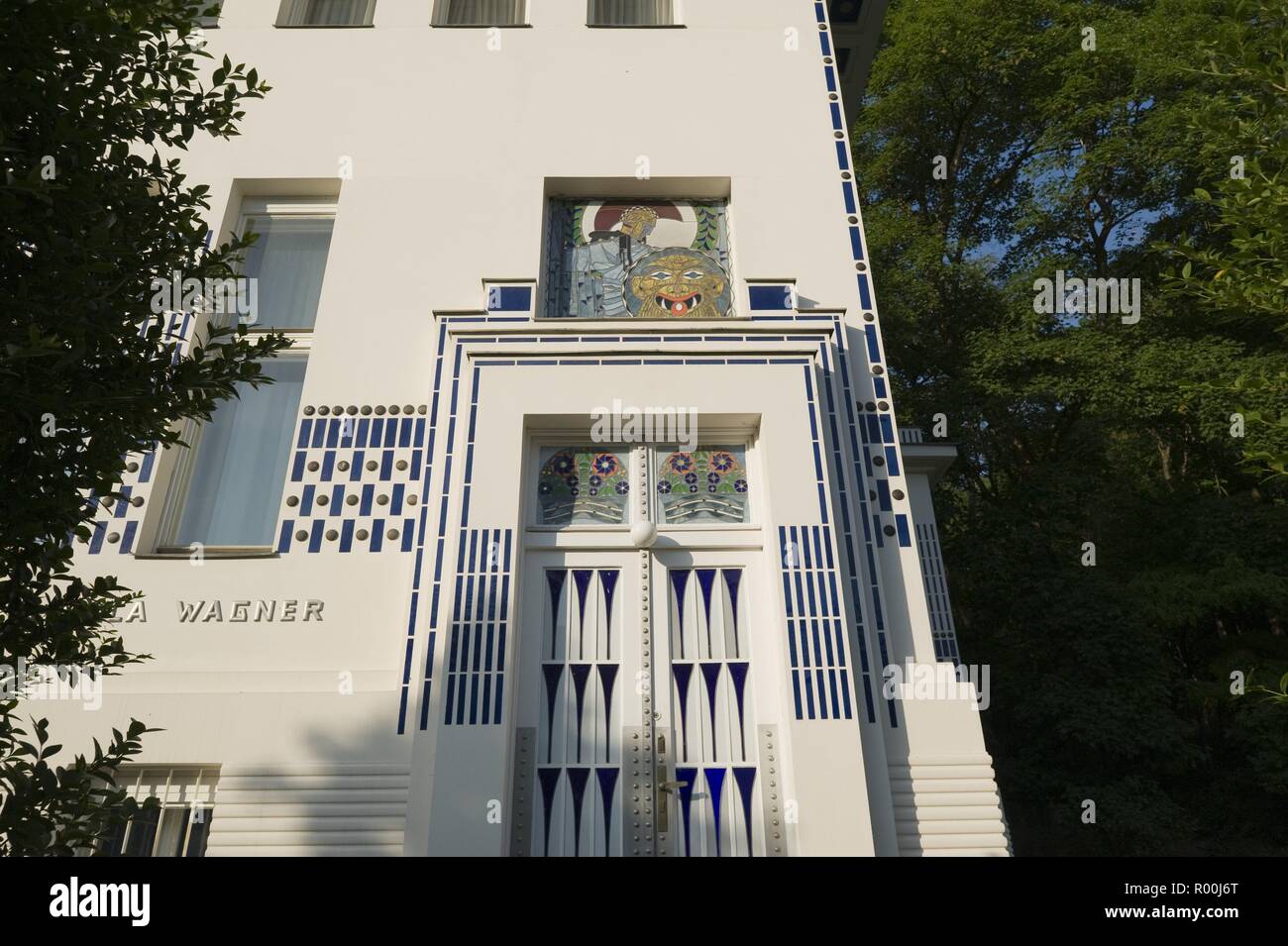 Wien, Jugendstil, Villa Wagner II, Otto Wagner 1913 - Vienna, Art ...