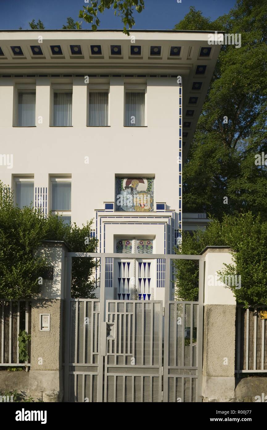 Wien, Jugendstil, Villa Wagner II, Otto Wagner 1913 - Vienna, Art ...