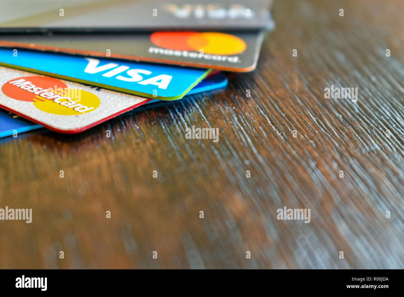 Credit card cards maxed out debt hi-res stock photography and images ...