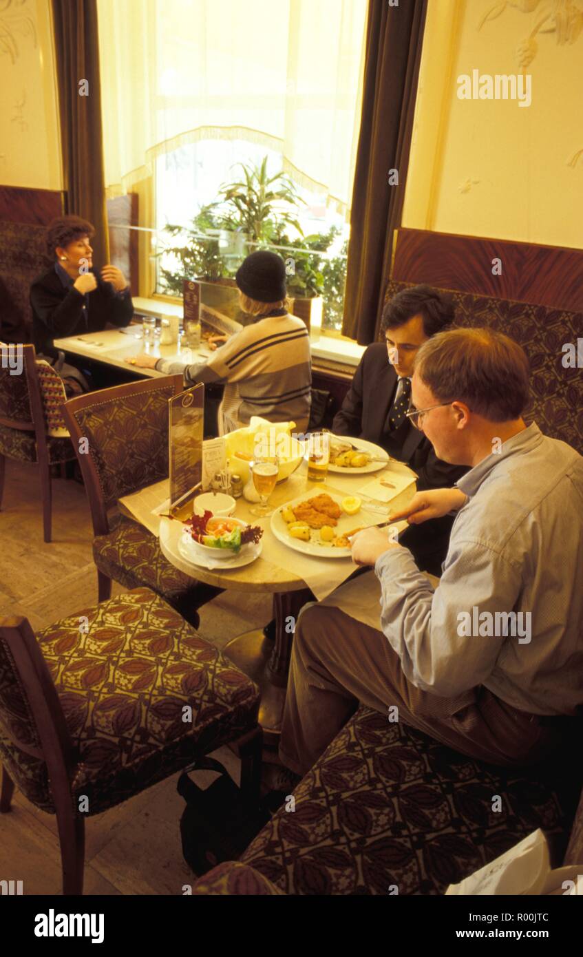 Wien, Cafe Landtmann - Vienna, Cafe Landtmann Stock Photo - Alamy