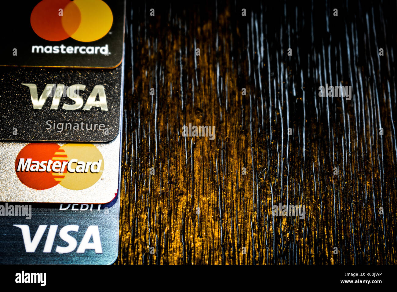 Mastercard cards hi-res stock photography and images - Alamy