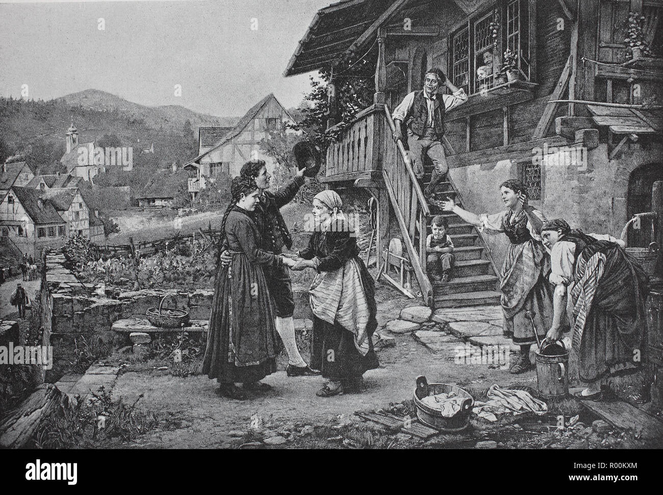 19th Century Farm Life Stock Photos & 19th Century Farm Life Stock ...