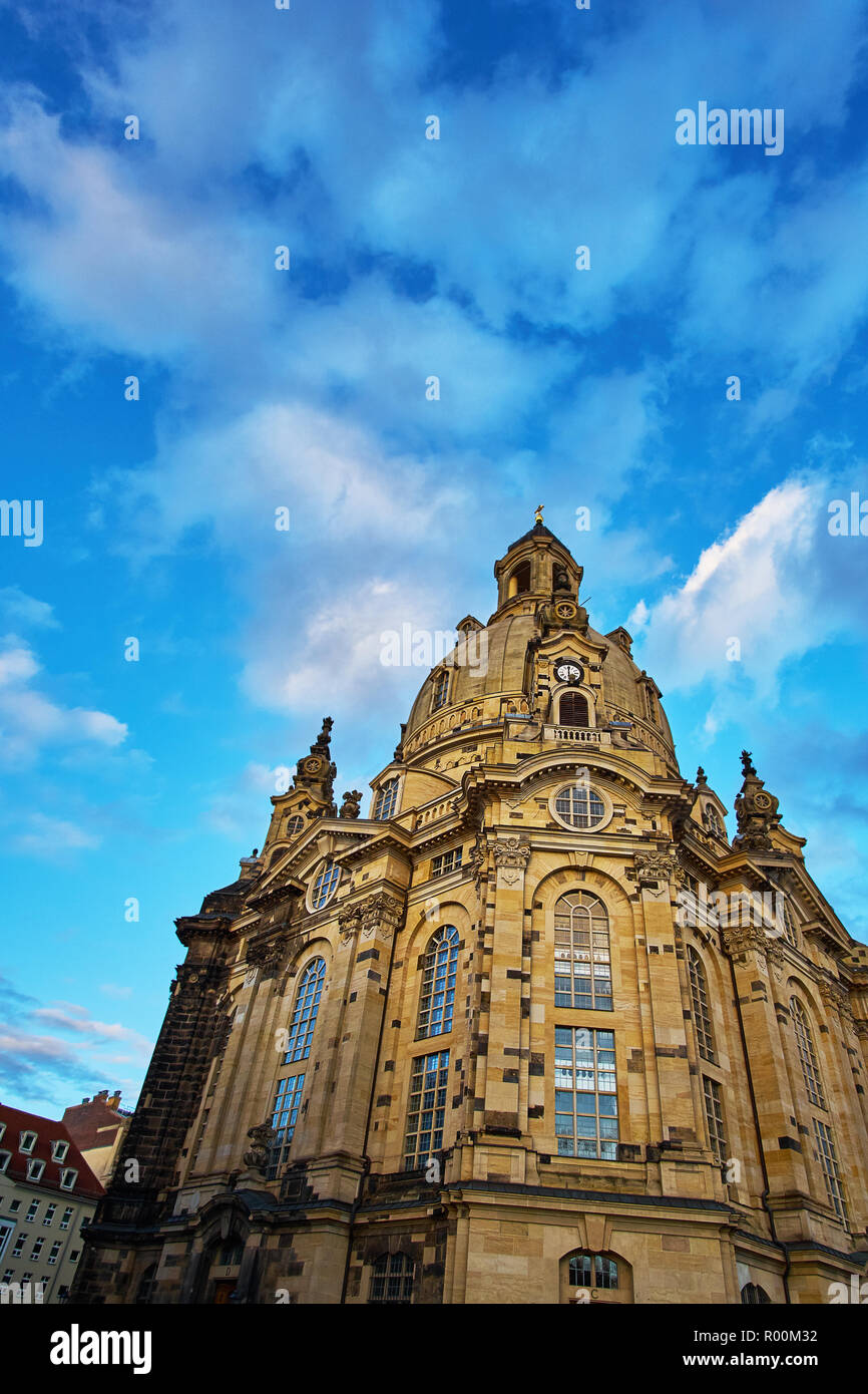 Landmarks of Saxony Germany - elegant baroque city Dresden, popular ...