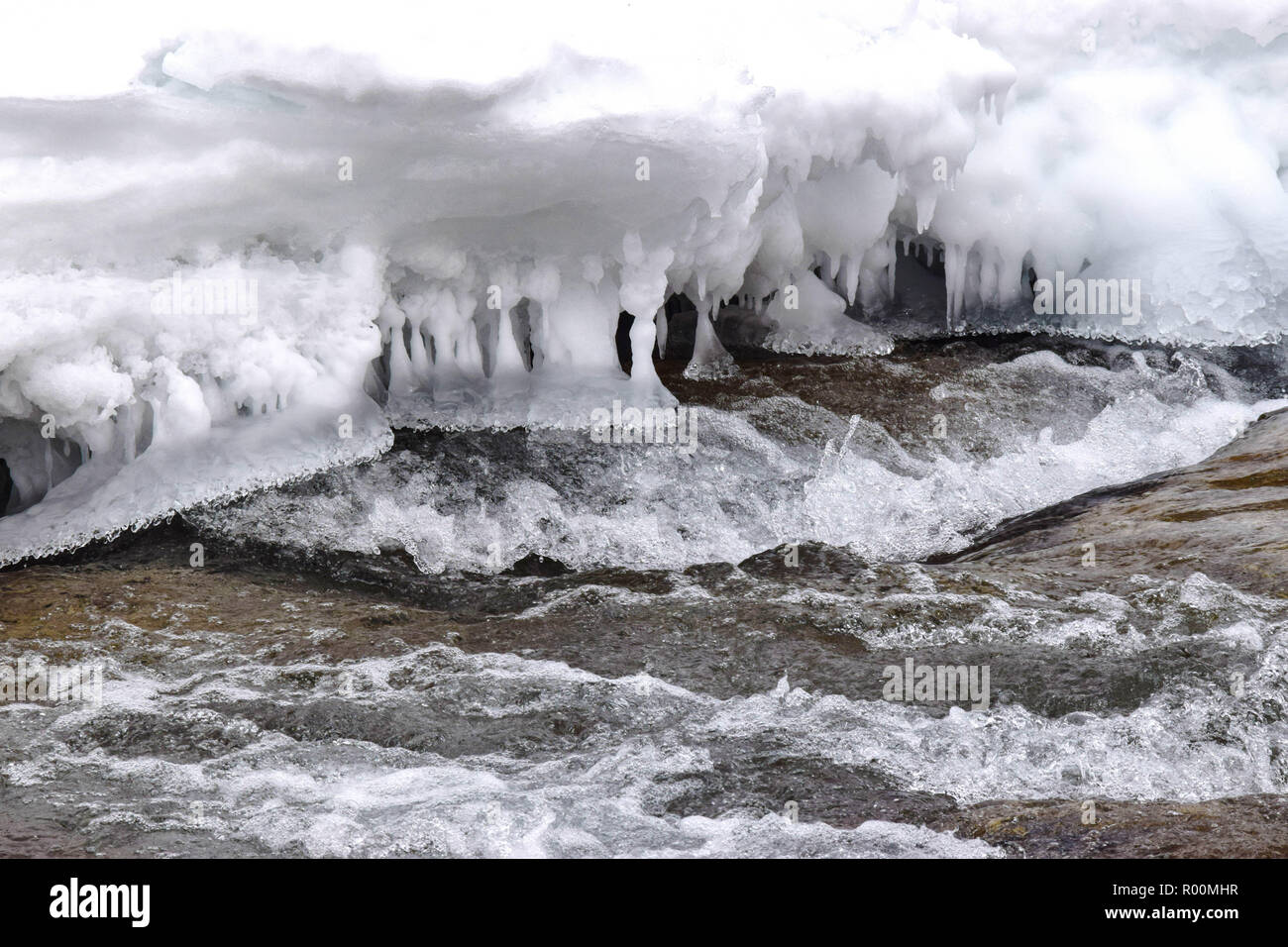 winter scenes in the Rocky mountains of Alberta Stock Photo - Alamy