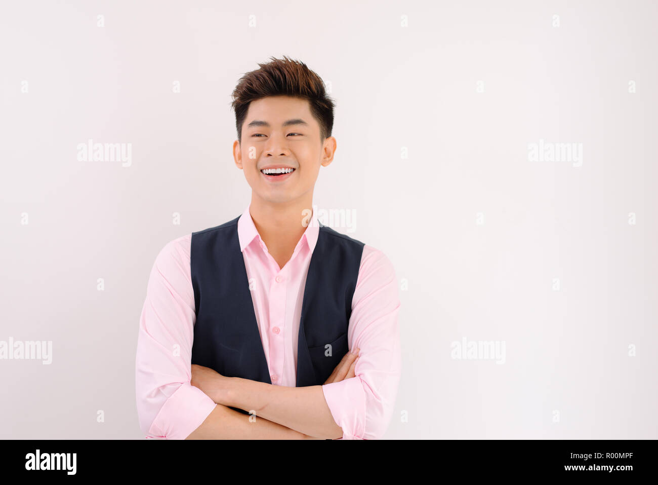 Man stand laughing hi-res stock photography and images - Alamy