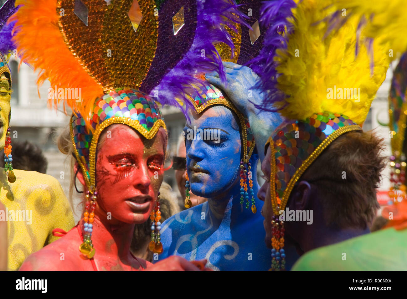 Wien, Regenbogenparade 2010 - Vienna, Rainbow Parade 2010 Stock Photo ...