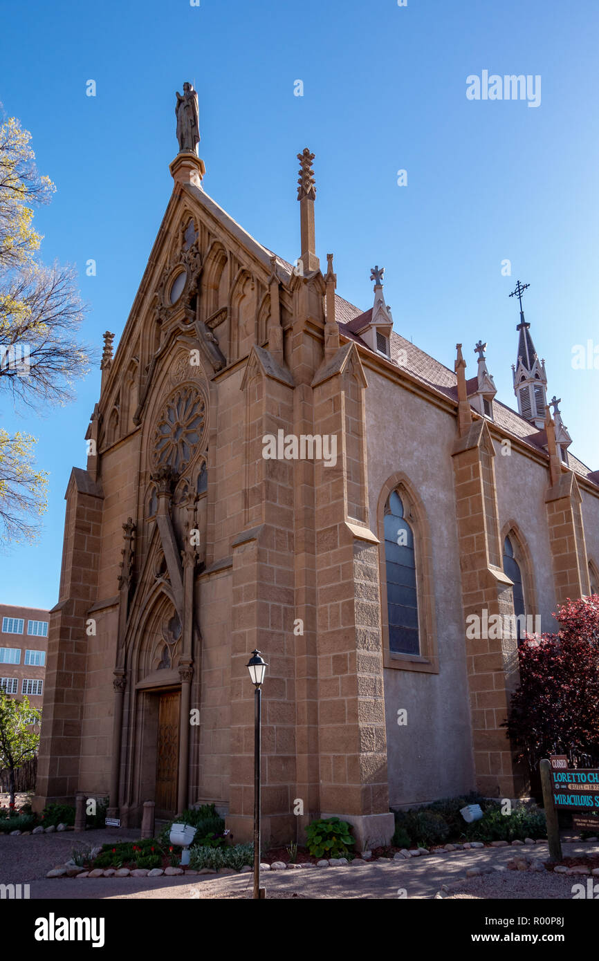 Loretto Chapel in Santa Fe - Home of the Miraculous Spiral Staircase ...