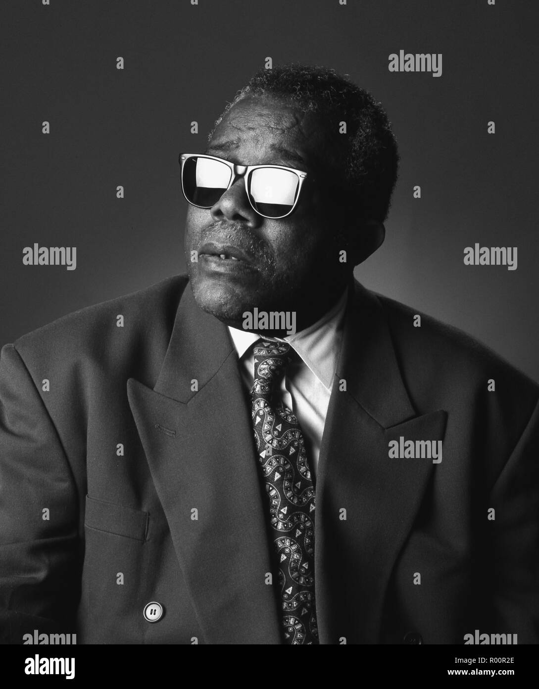 Mississippi Sam Meyers, legendary Blues Artist Stock Photo - Alamy