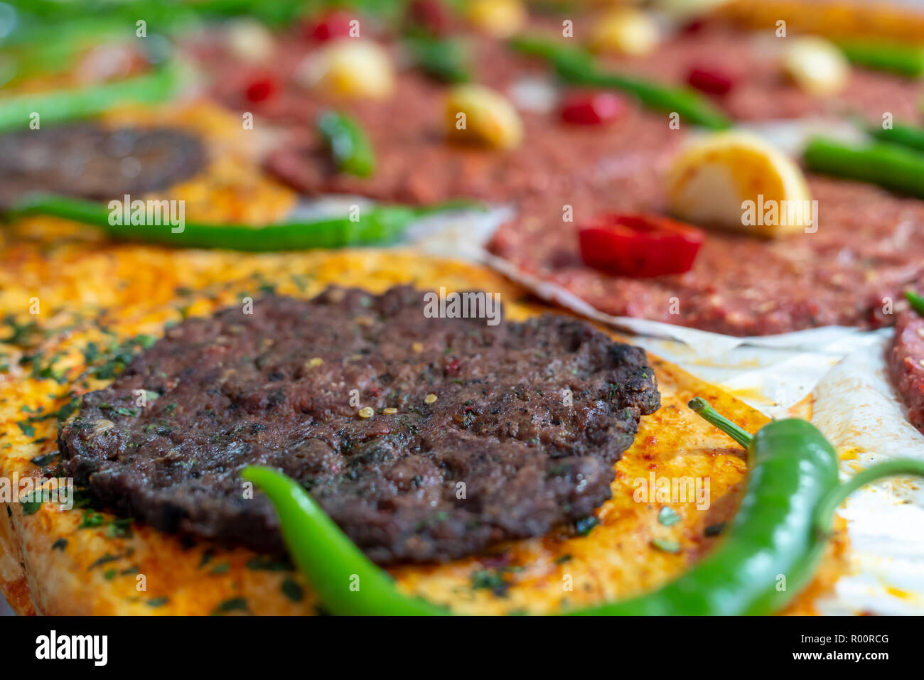 Turkish paper kebab, Turkish kagit kebabi, Antakya kagit kebap Stock ...