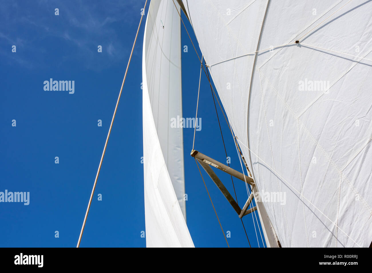 Sails billowing hi-res stock photography and images - Alamy