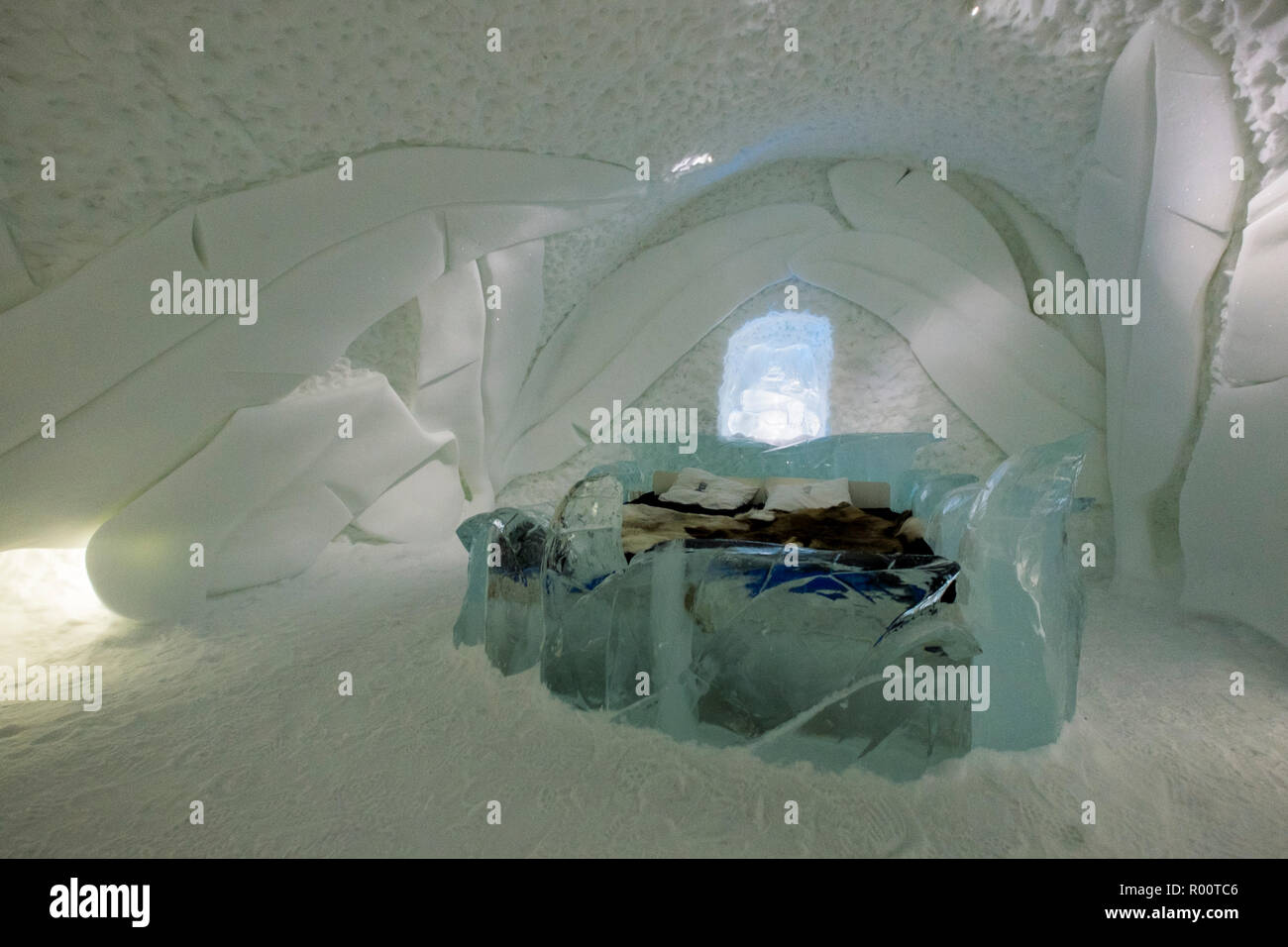 Famous ice hotel jukkasjärvi hi-res stock photography and images - Alamy