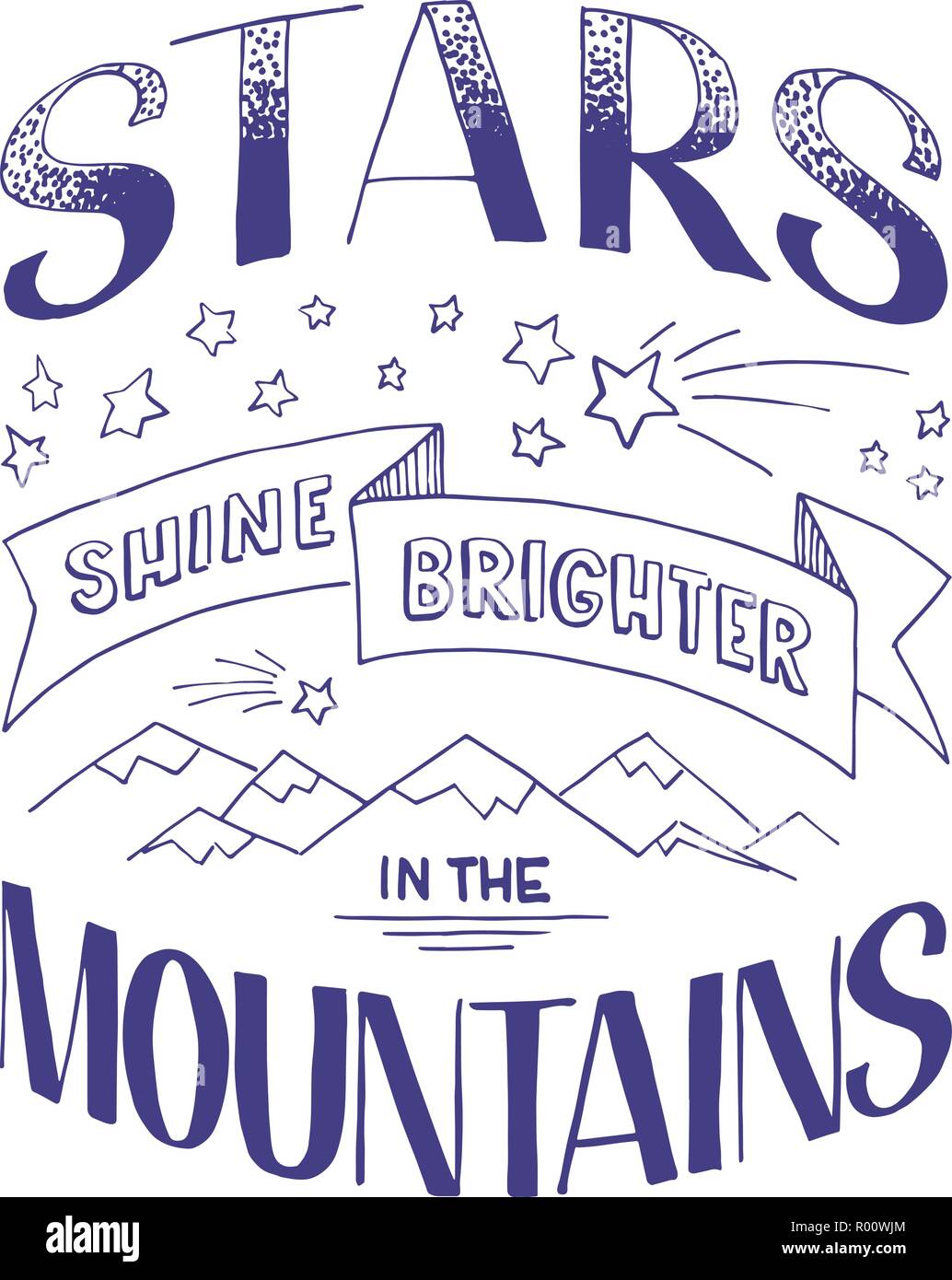 Shine word Stock Vector Images - Alamy