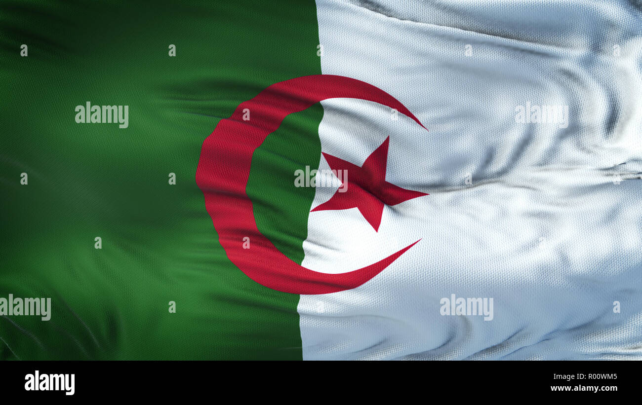 Republic of algeria flag hi-res stock photography and images - Alamy