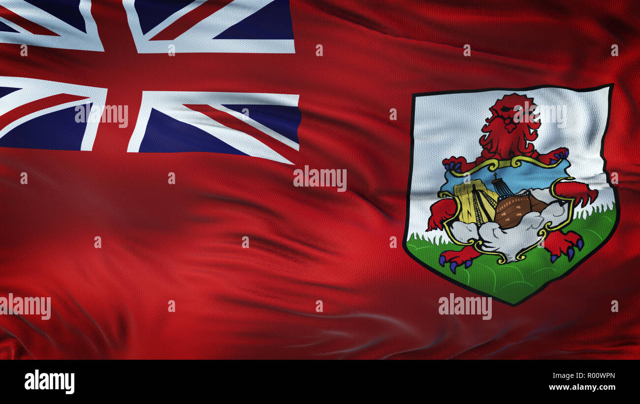 Bermuda national flag hi-res stock photography and images - Alamy