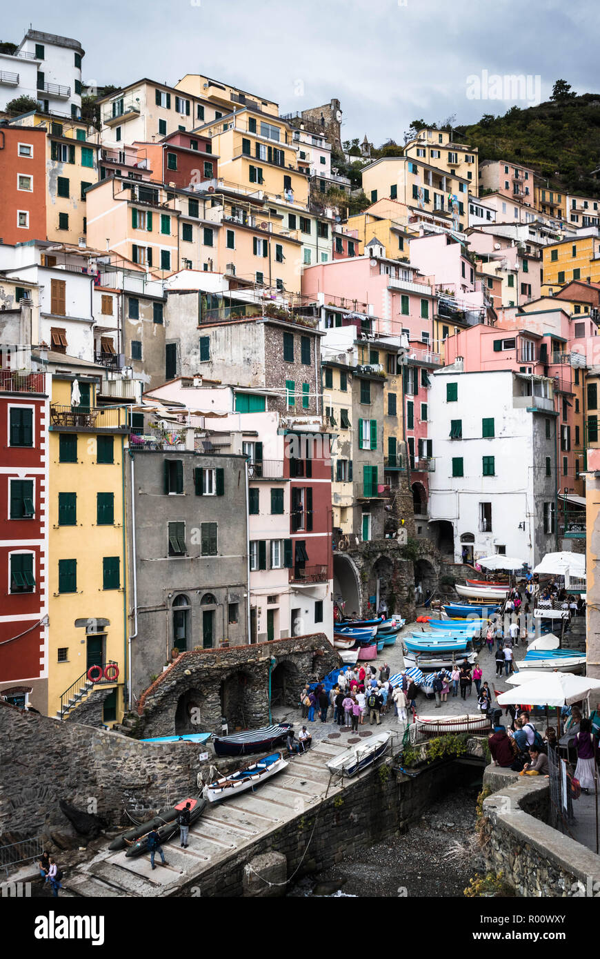 Manarola port hi-res stock photography and images - Alamy