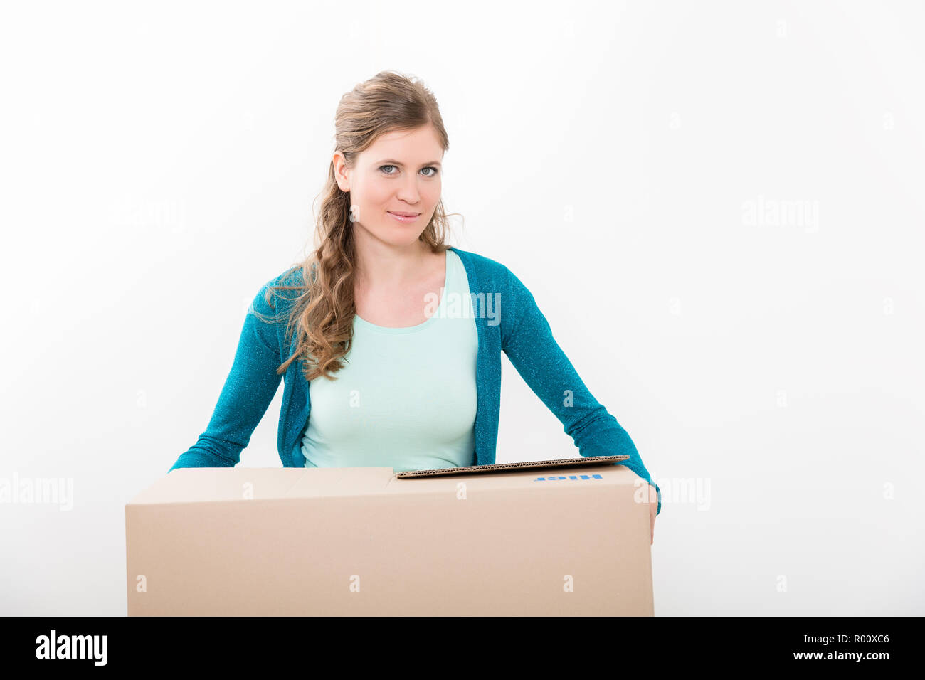 Cardboard stand hi-res stock photography and images - Alamy