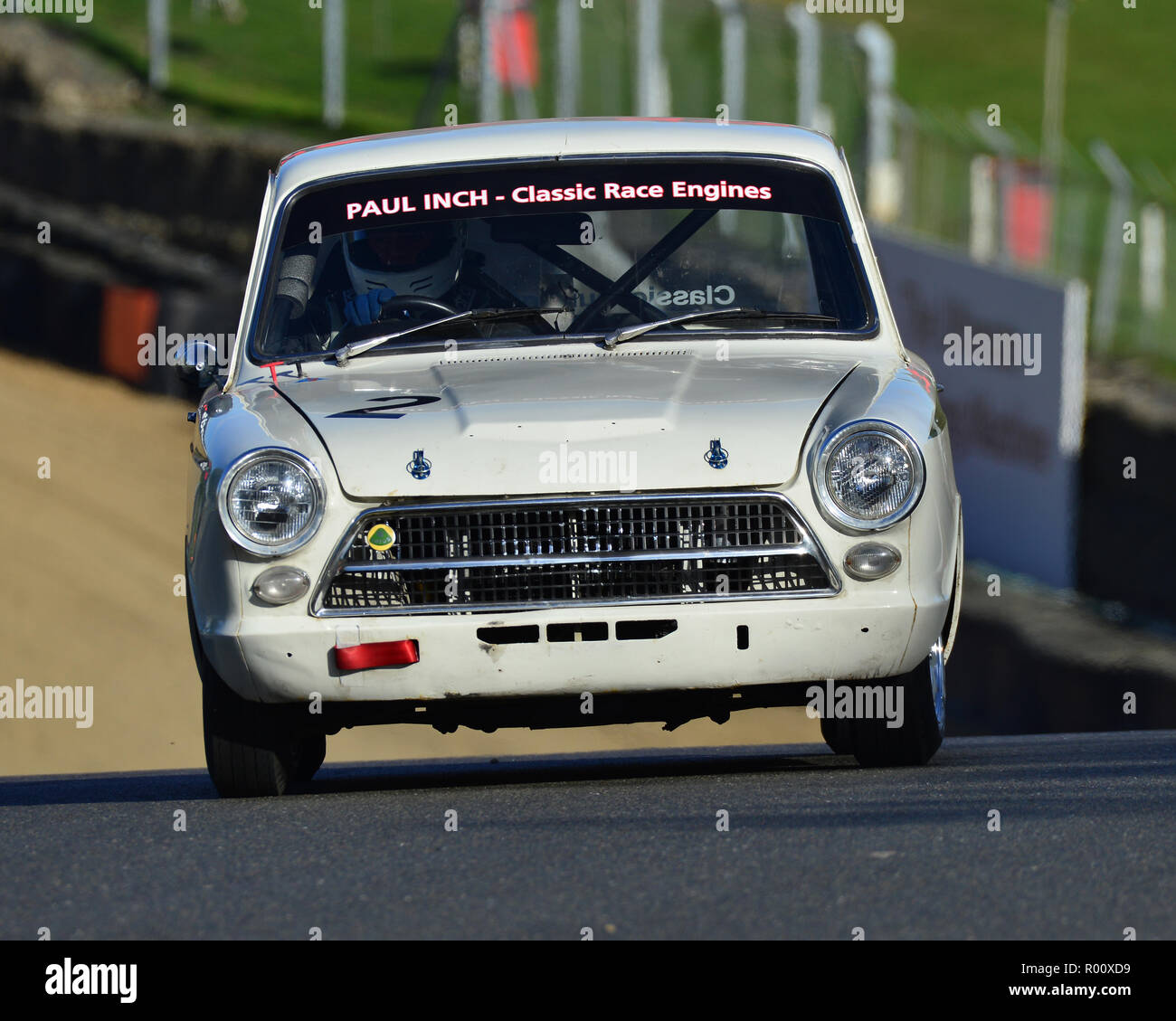 Stuart Caie, Ford Lotus Cortina, Classic Touring Car Racing Club, Pre ...