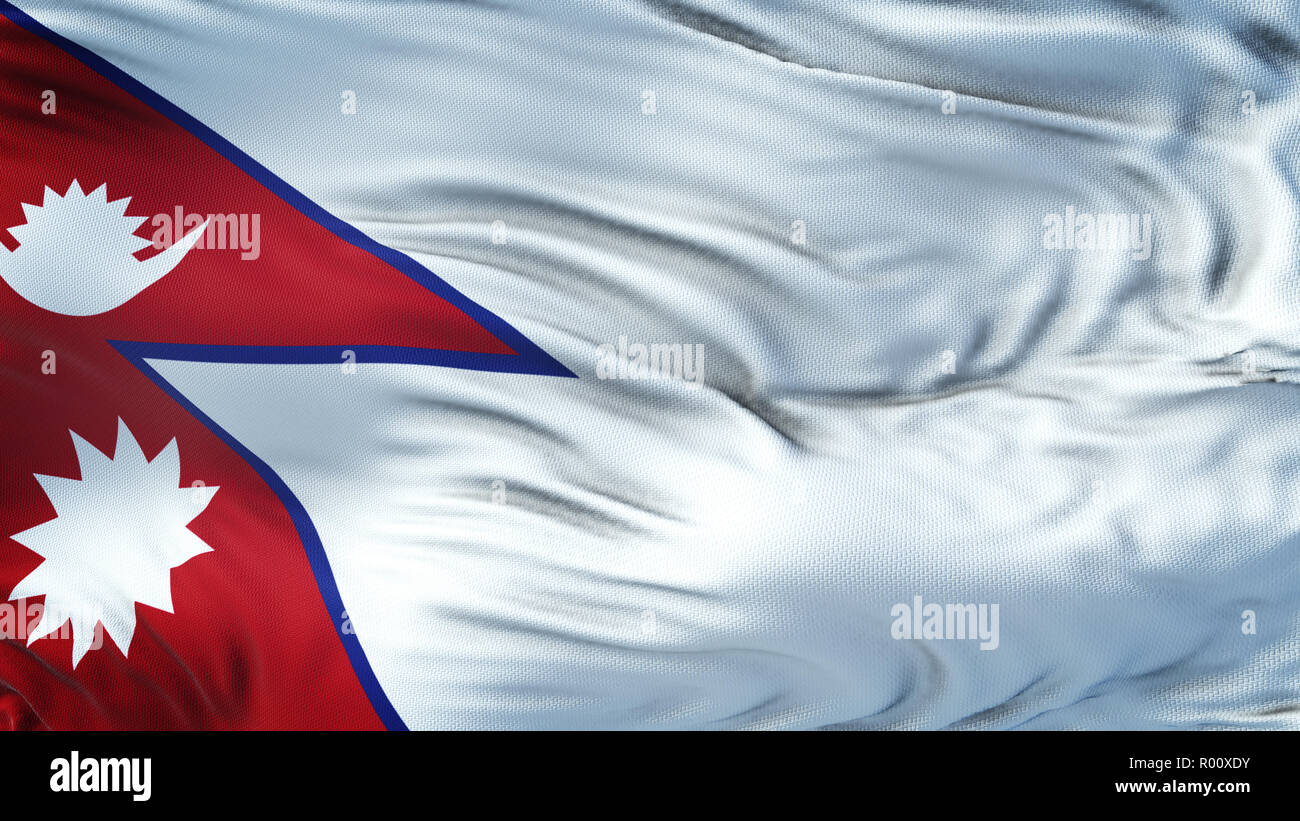 Nepal republic flag hi-res stock photography and images - Alamy