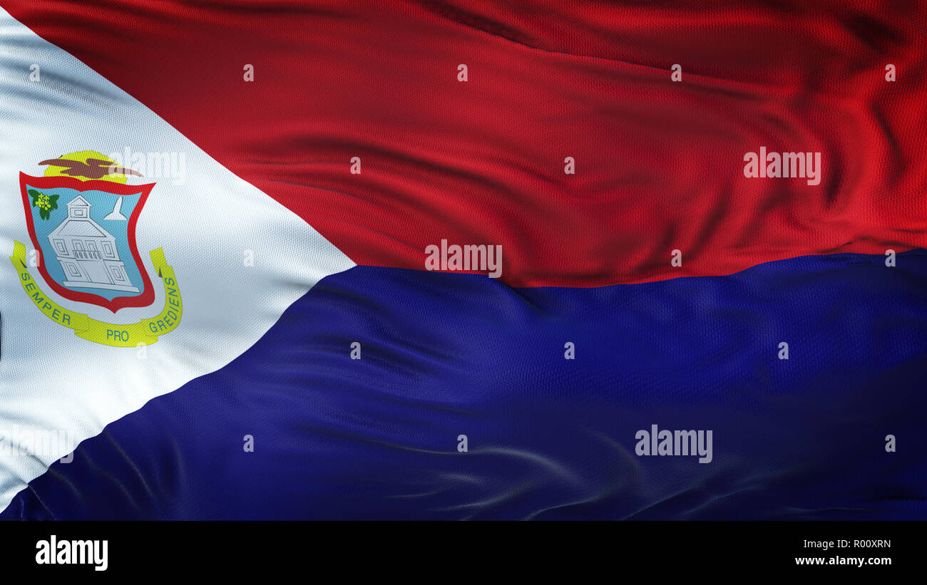 Flag of saint martin hi-res stock photography and images - Alamy