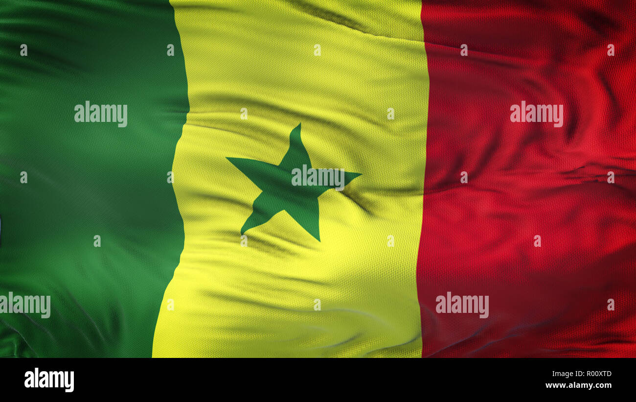 Senegal silk flag hi-res stock photography and images - Alamy