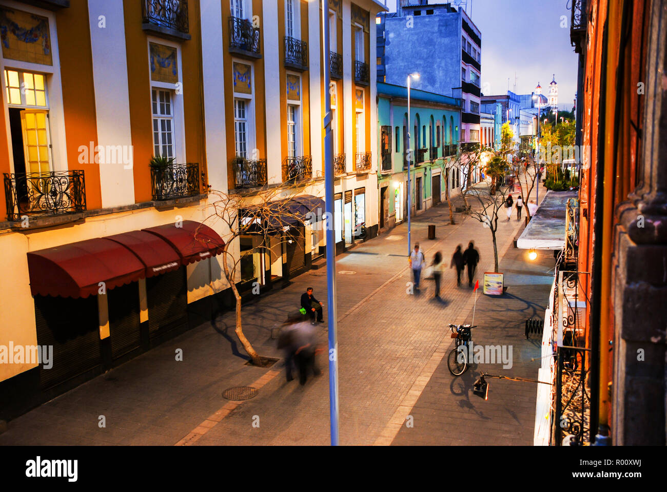 Mexico City is the capital of Mexico. Nightlife in Mexico City. Streets ...