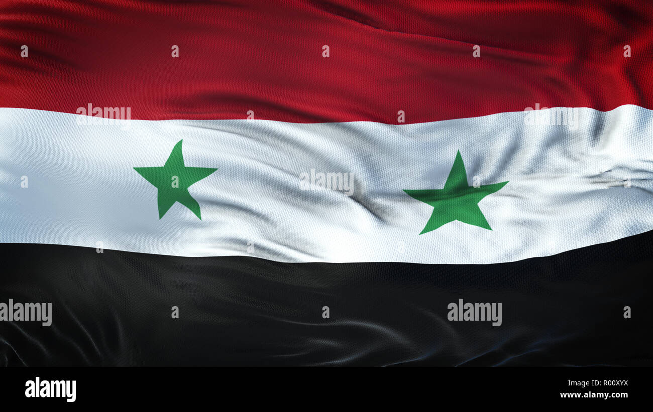 Syria silk flag hi-res stock photography and images - Alamy